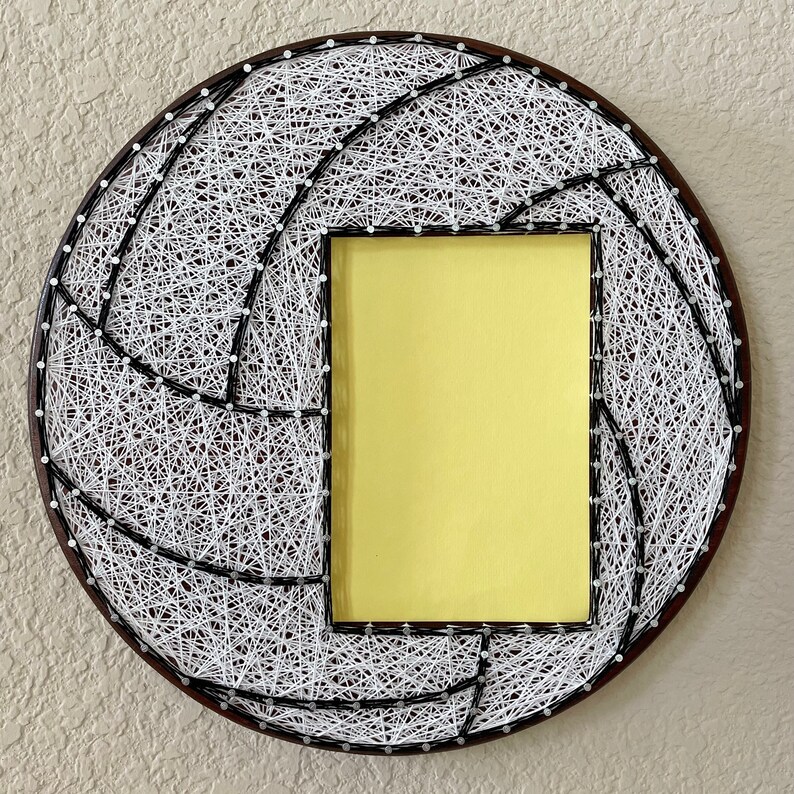 Volleyball String Art 4X6 Picture Frame Teenager Gifts High | Etsy