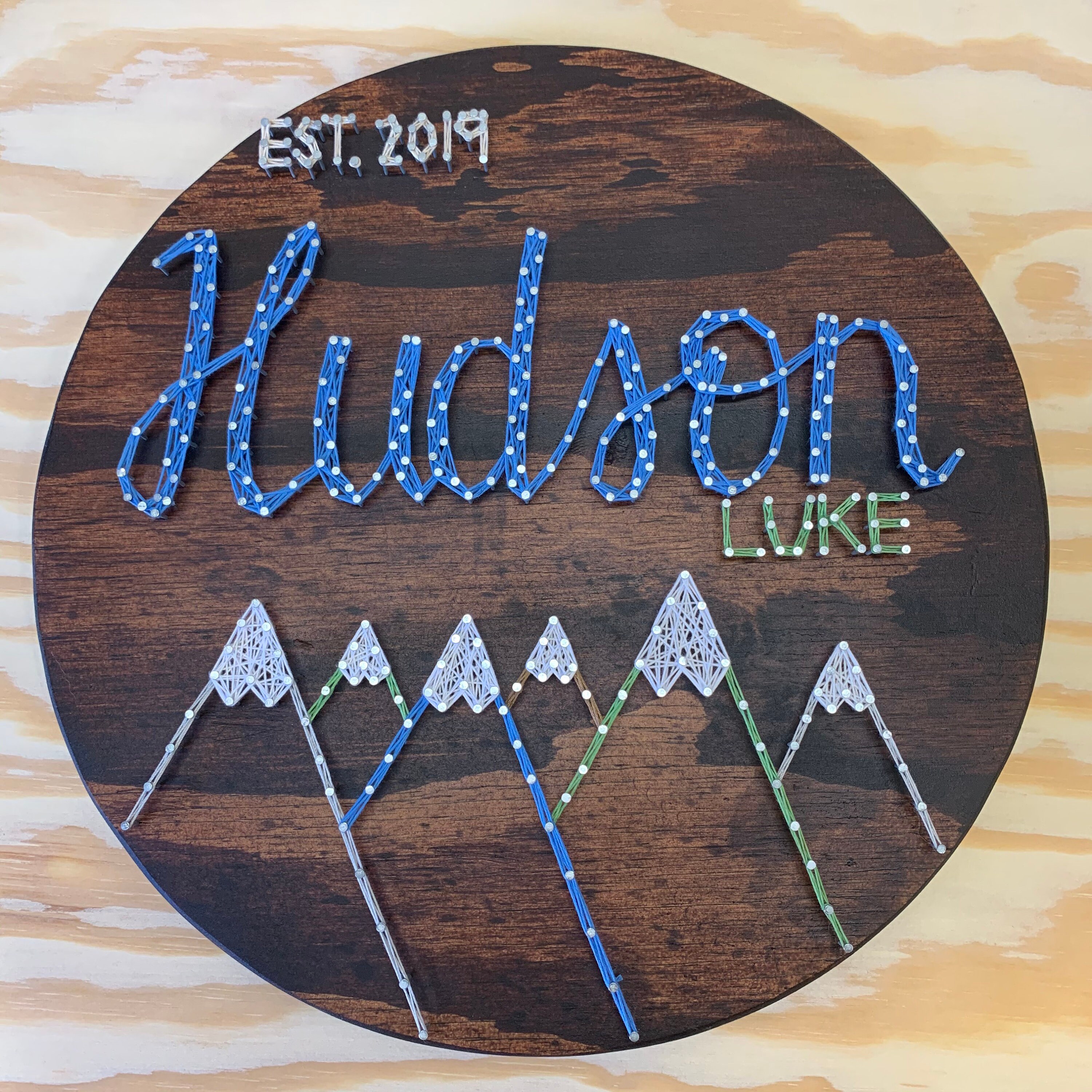 Custom Name String Art Personalized Sign Nursery Decor New - Etsy