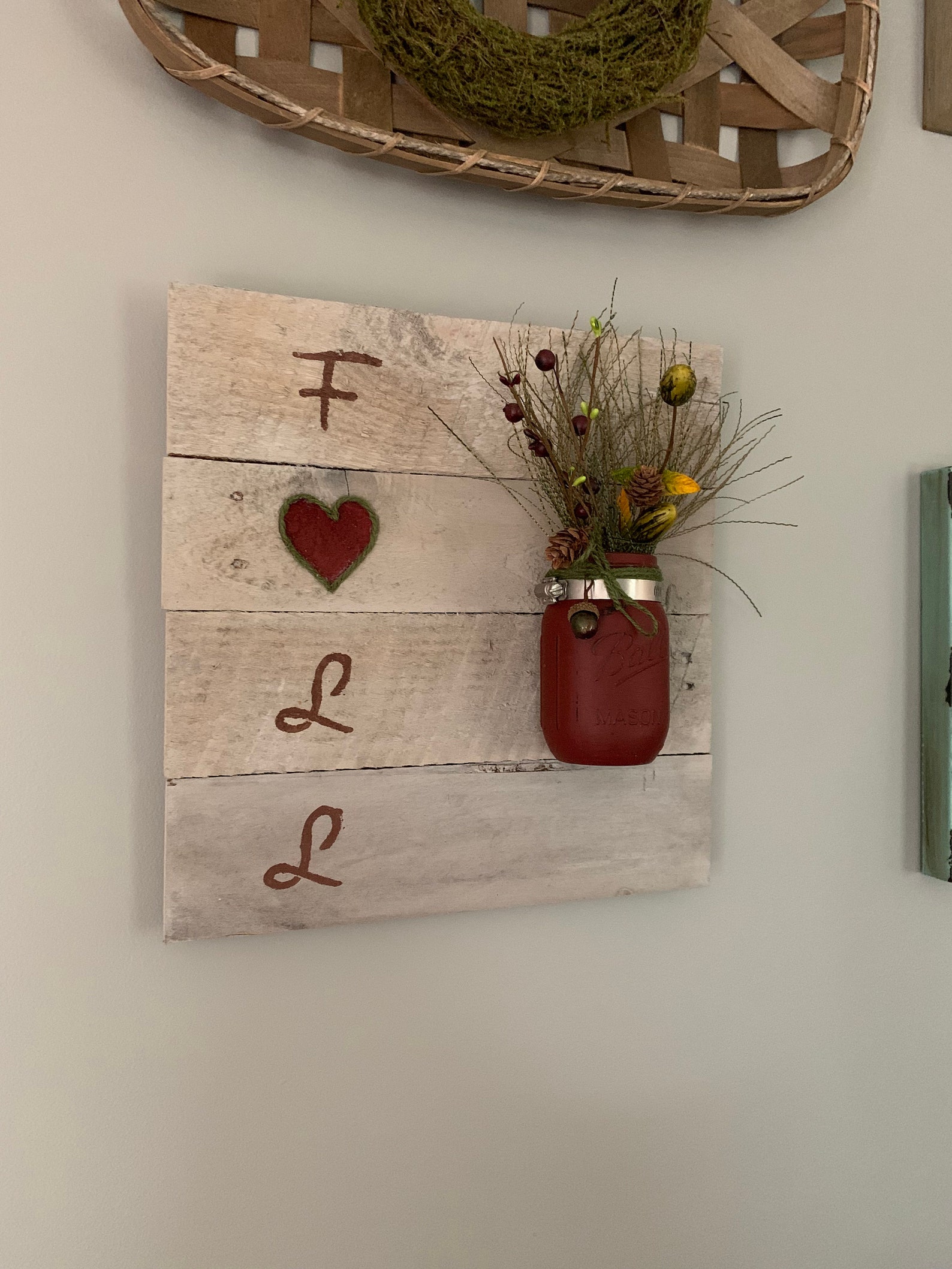 Fall in Love With Fall Sign Fall Sign Fall Decor Fall Wall - Etsy