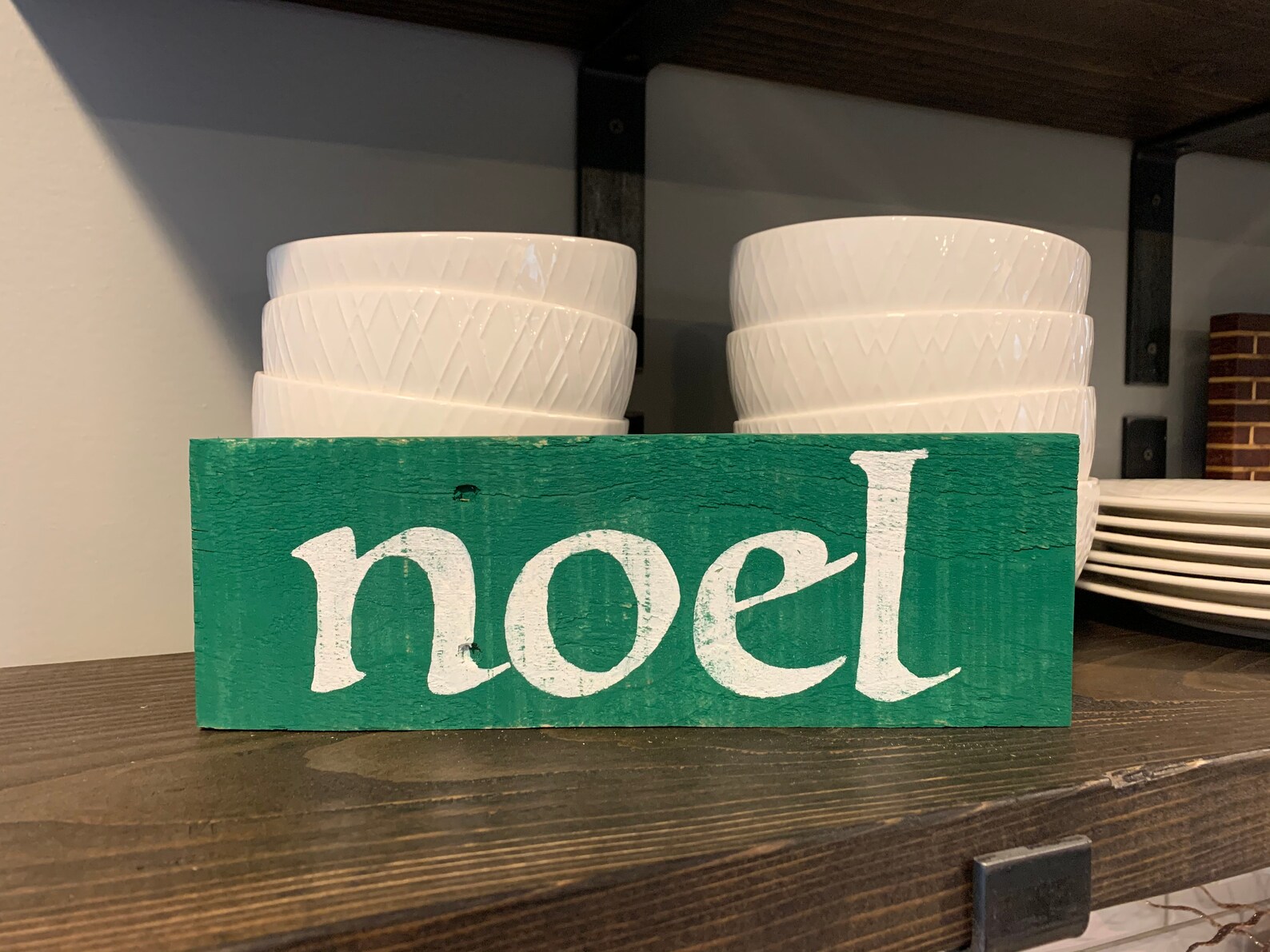 Christmas Signs, Joy Sign, Noel Sign, Shelf Decor, Christmas Decor ...
