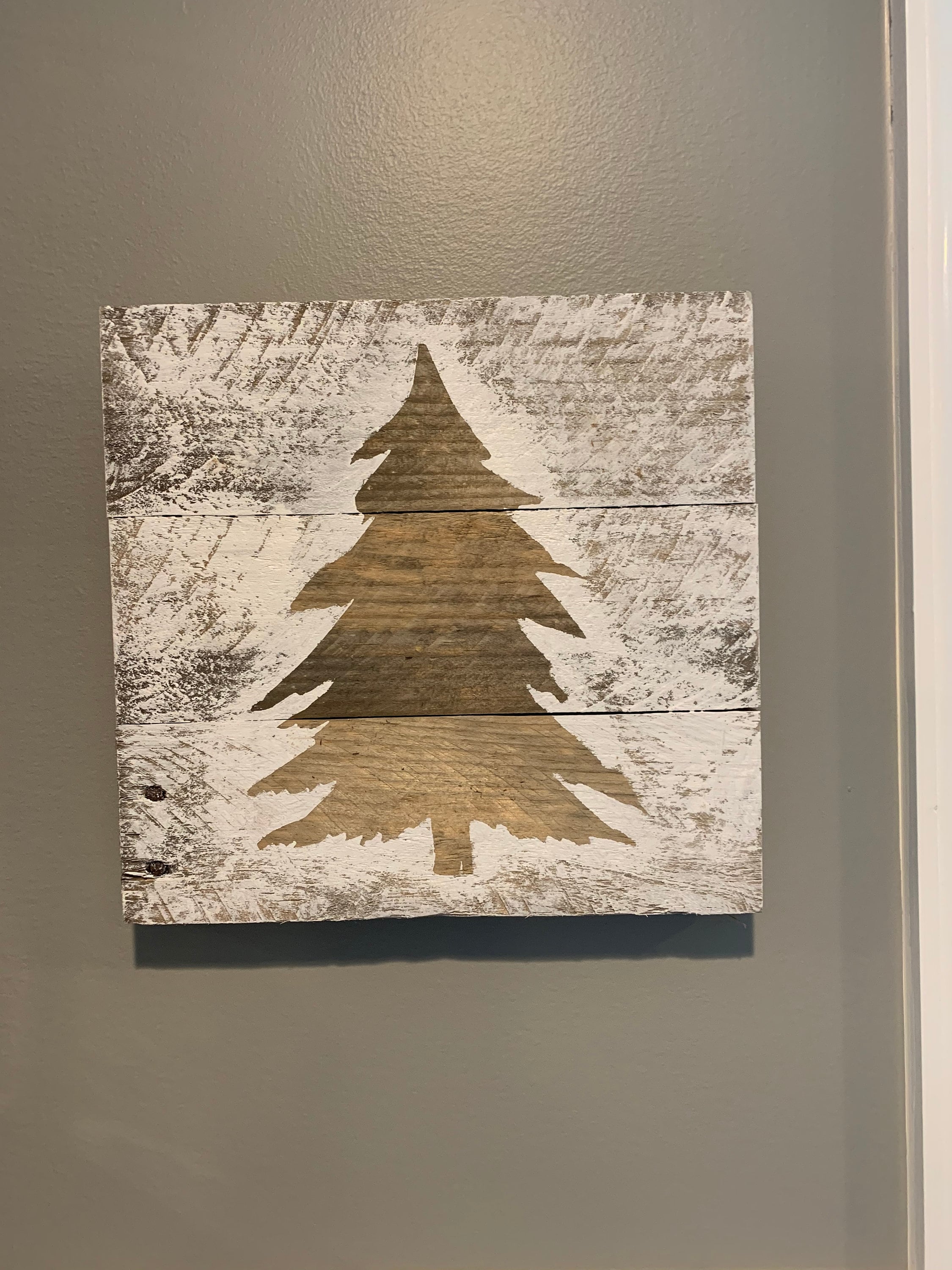 Christmas Tree, Christmas Tree Wall Sign, Christmas Tree Wall Decor ...