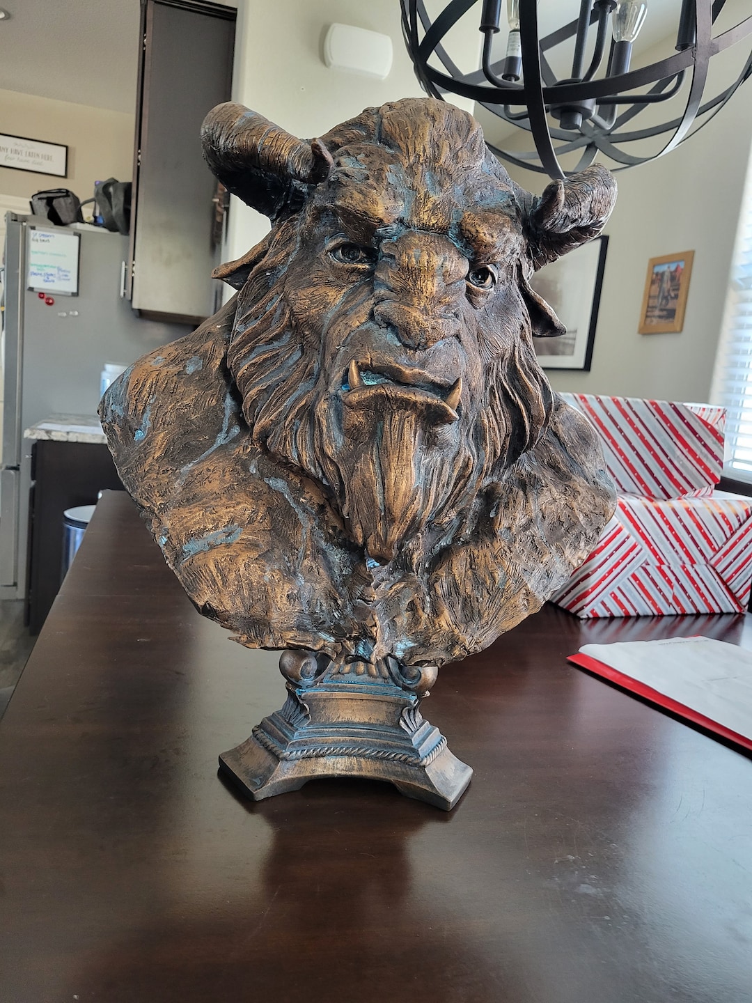 Beast Statue Bust - Etsy