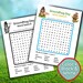 Groundhog Day Word Search Black and White AND Color, Printable ...