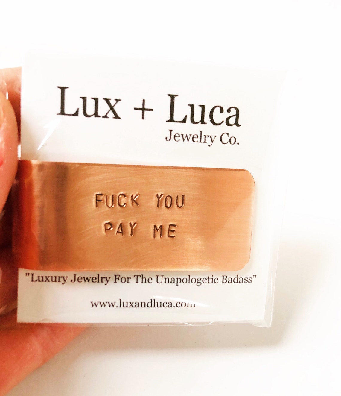 Fuck You Pay Me Money Clip Goodfellas Movie Etsy
