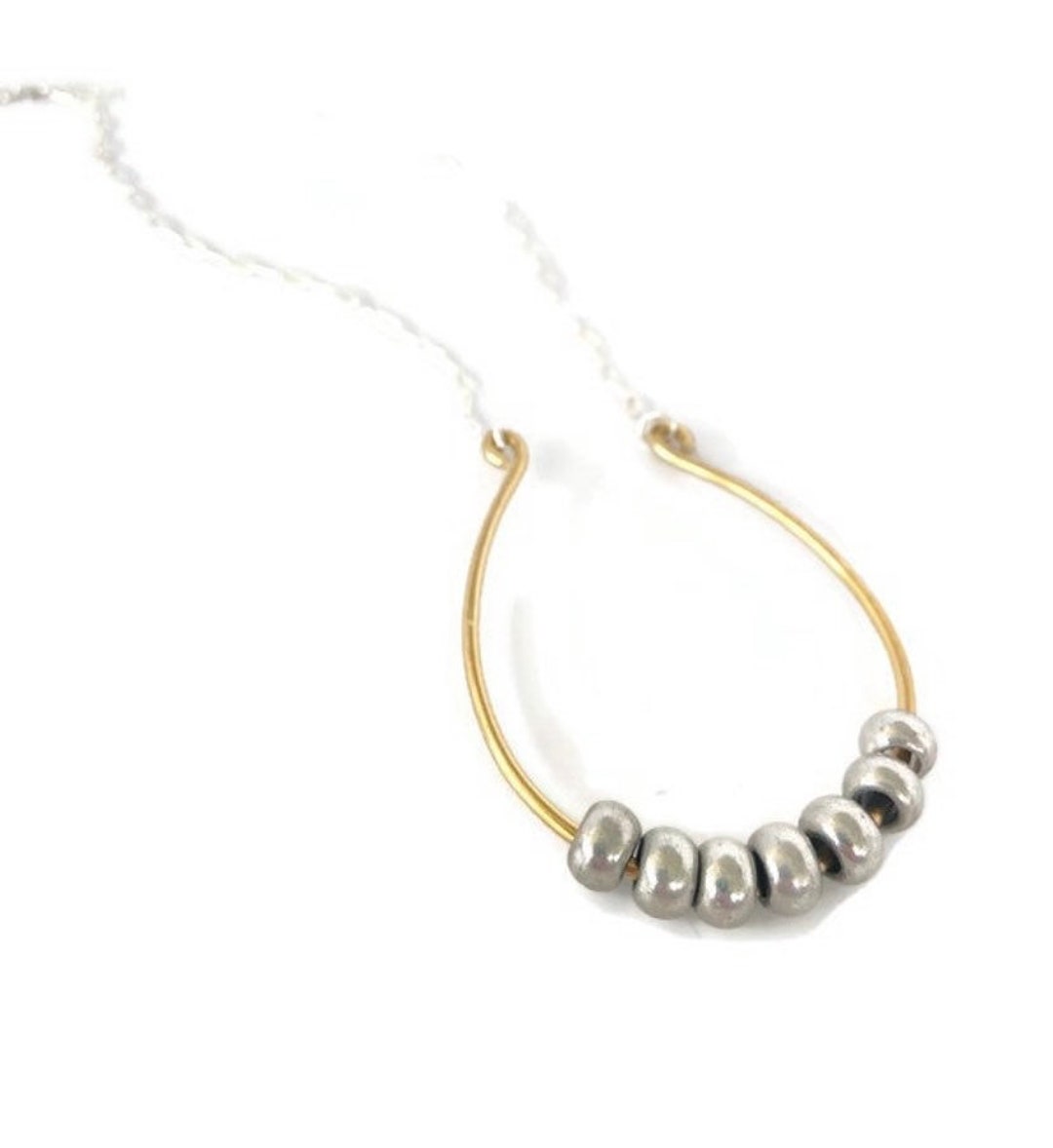 Fidget Necklace/ Anxiety Jewelry/ Adhd Jewelry/ Ethnic Beads/ Fidget ...