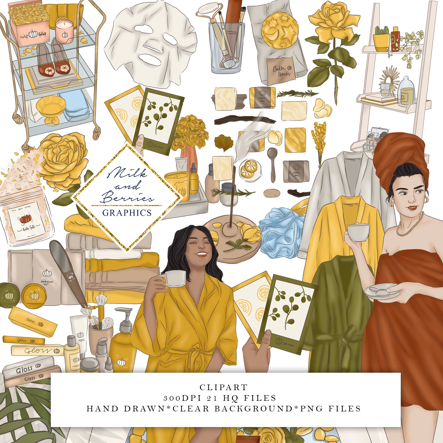 Chillax: Clipart Gráfico Clipart Material de álbum de - Etsy México