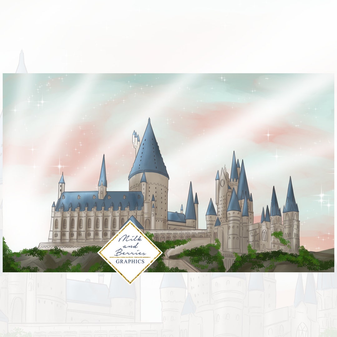 Wizarding World: Scene, Planner Graphic, Planner Sticker, Scrapbook ...