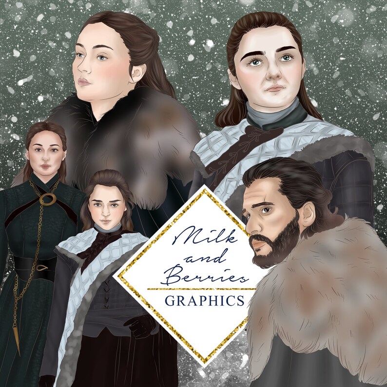 For the Throne: Clipart Digital Paper Planner Graphic - Etsy