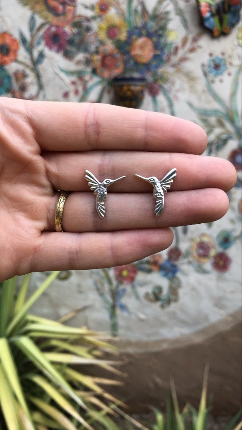 Sterling Silver Hummingbird Casting, Solderable Jewelry Supplies ...
