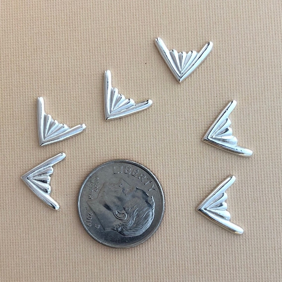 Sterling Silver SNOW-CAP BORDER Frame for Jewelry Making - Etsy