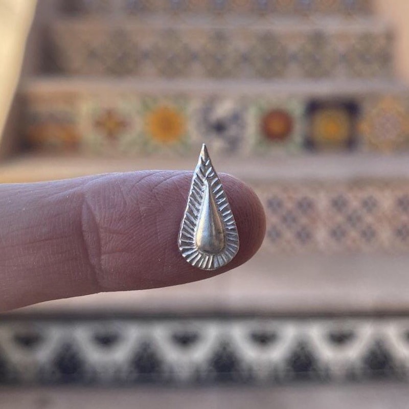 Silver Teardrop Casting - Etsy