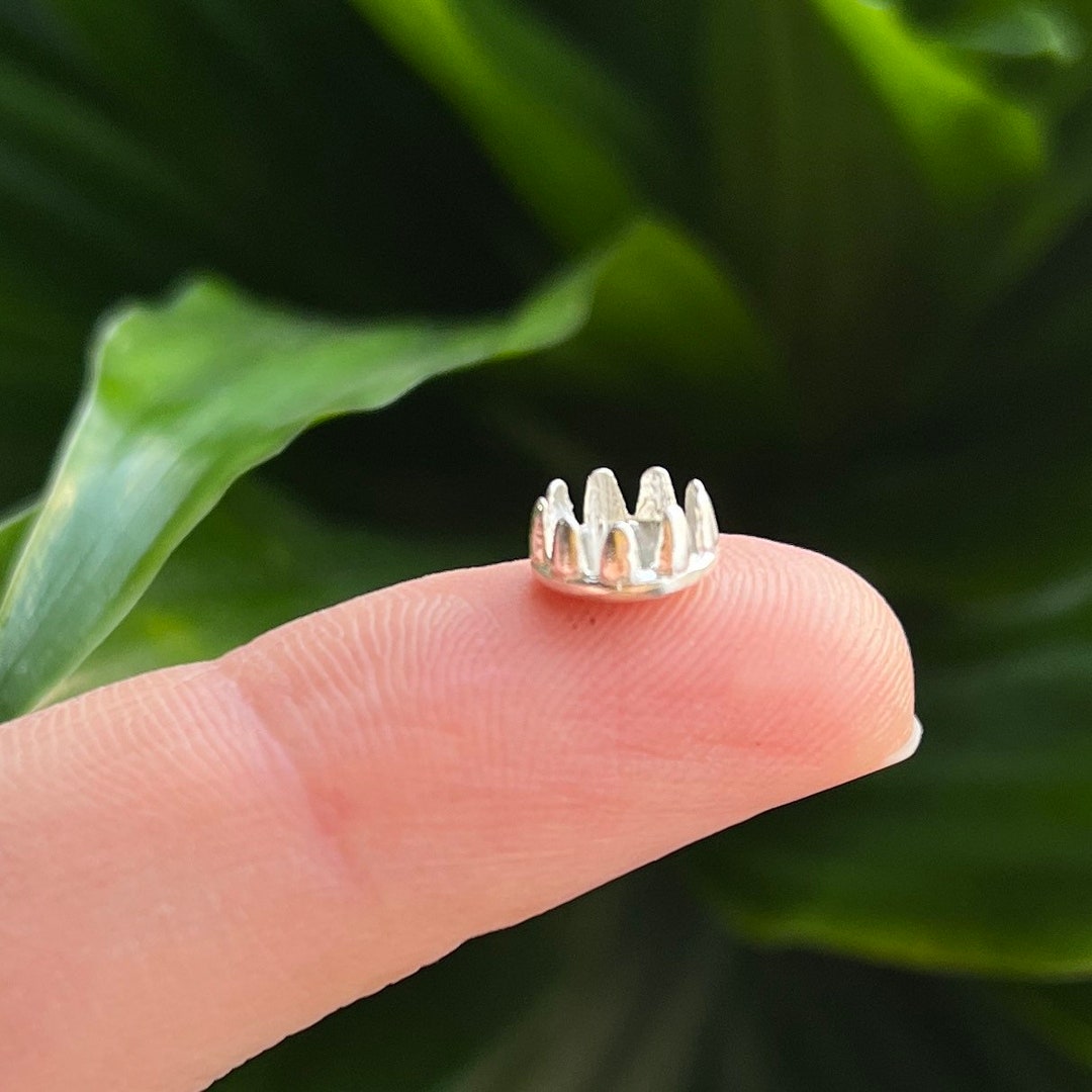 6mm BEZEL CUP, Sterling Silver Setting for Jewelry Making, Prong ...
