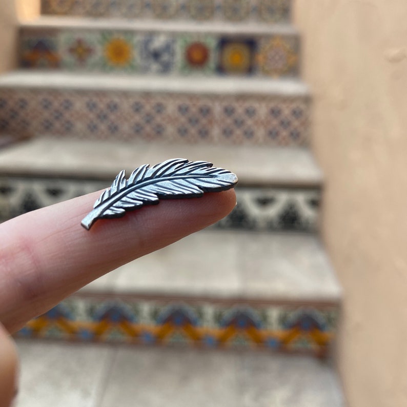 Large Sterling Silver Feather Casting Jewelry Supplies - Etsy