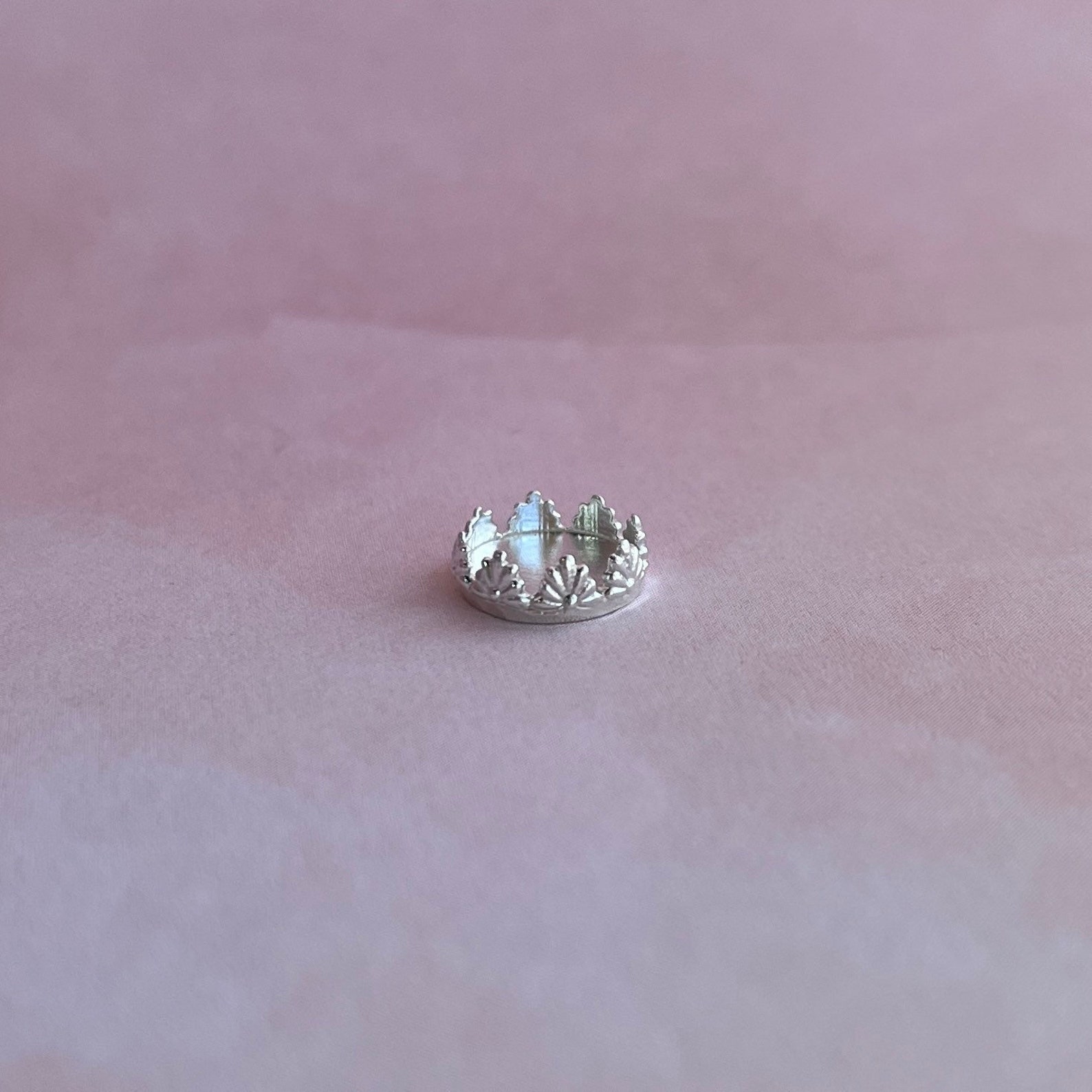 8mm BEZEL CUP, Flowering Silver Setting for Jewelry Making, Prong ...