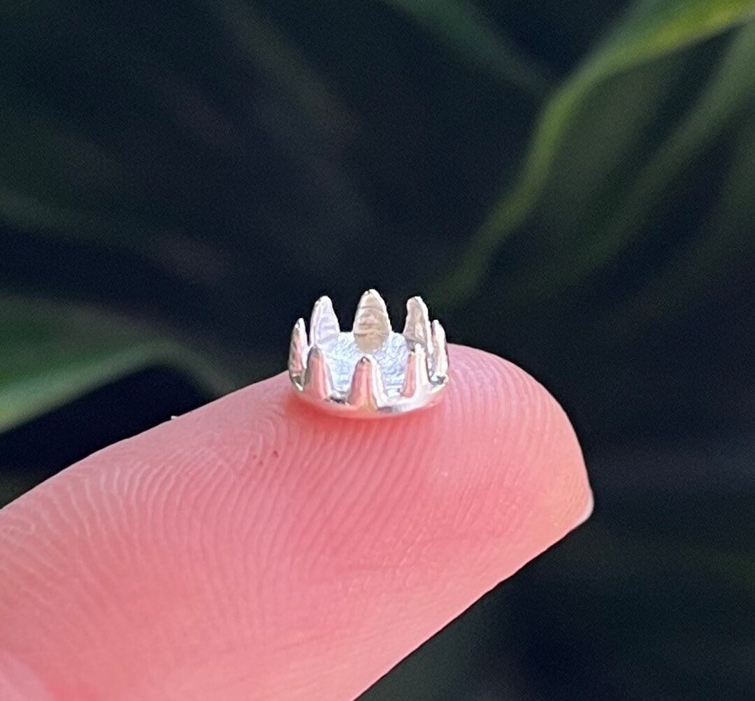 5mm BEZEL CUP, Sterling Silver Setting for Jewelry Making, Prong ...