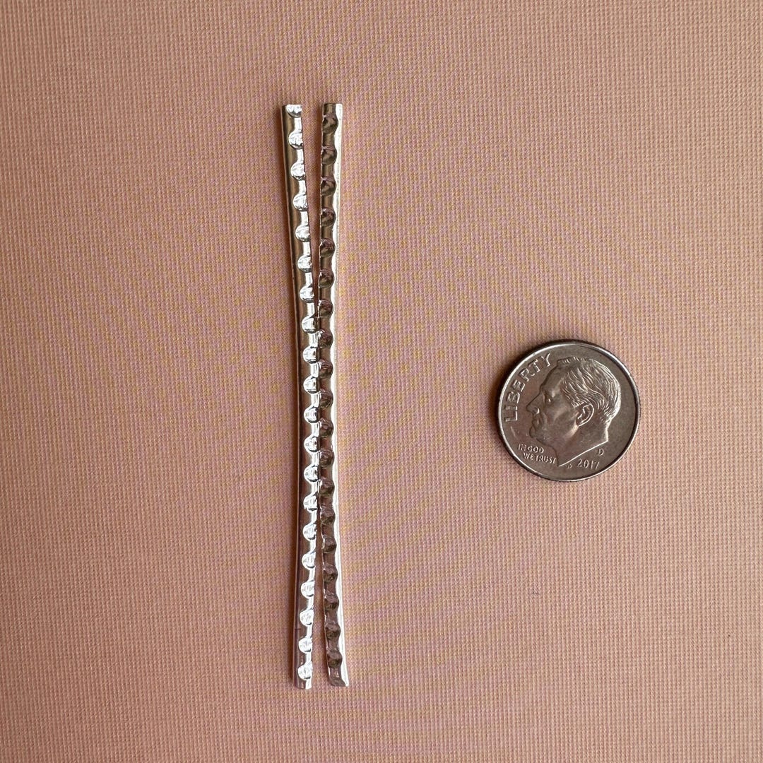 Silver CONCAVE HALF CIRCLE Double Half Round Ring Shank / Ring Blank ...