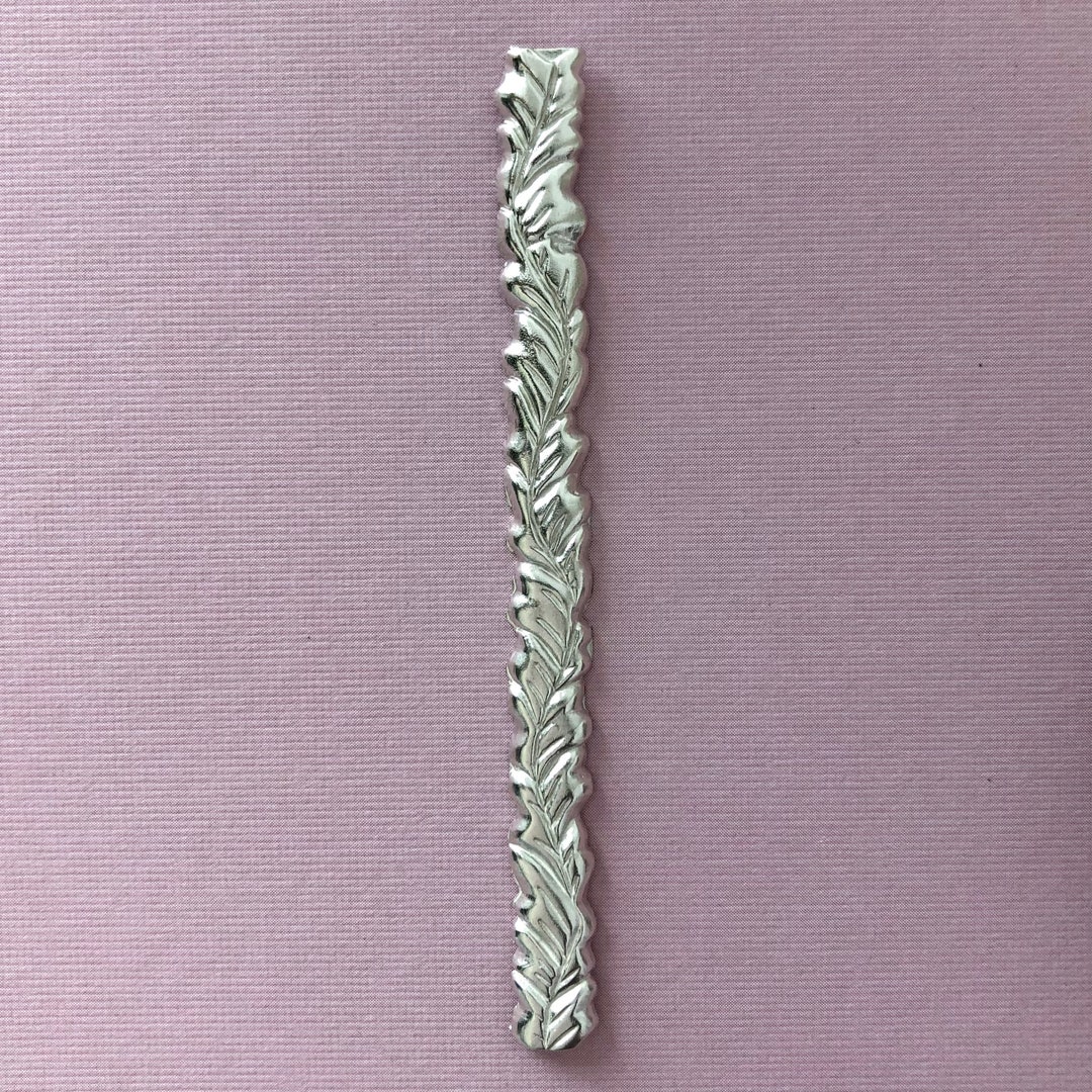 Silver Half Round Vine Ring Shank / Ring Blank for Jewelry Making, Ring ...
