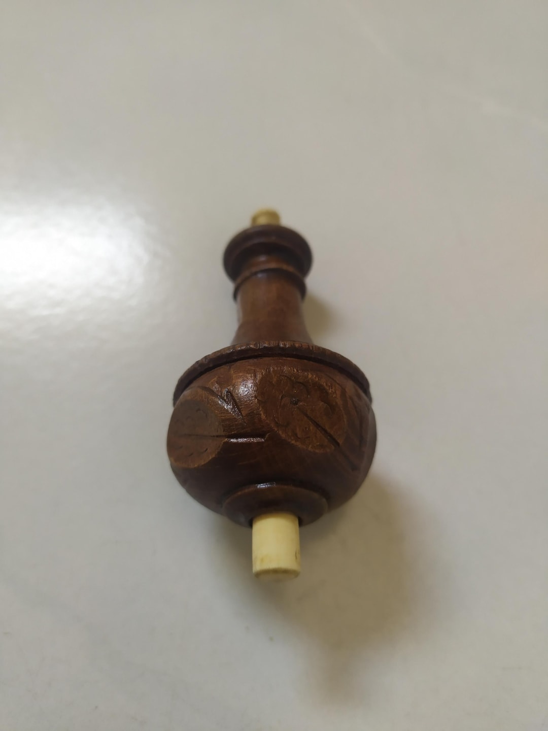 ELECTRIC Lamp Switch Wood INTERRUPTEUR Industrial Art TORPEDO Home ...