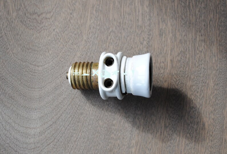 Porcelain Electrical Screw SOCKET Outlet Plug-ins LAMP Holder | Etsy
