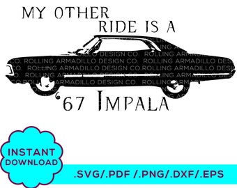 Impala svg | Etsy