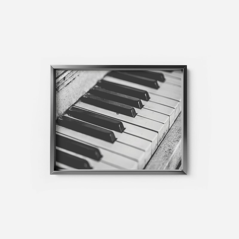 Piano Key Art - Etsy
