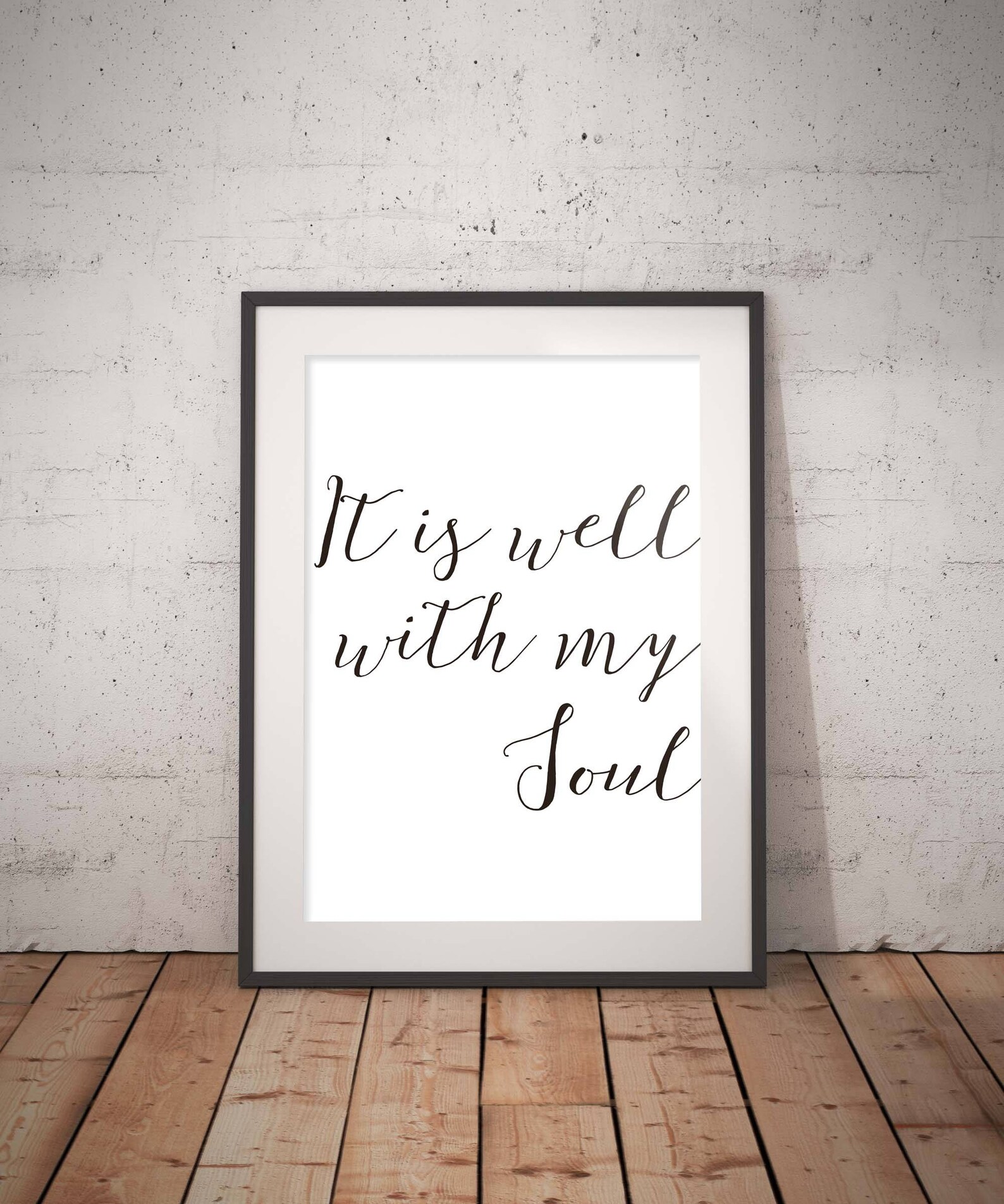 It is Well Wall Art / Instant Download Print - Etsy