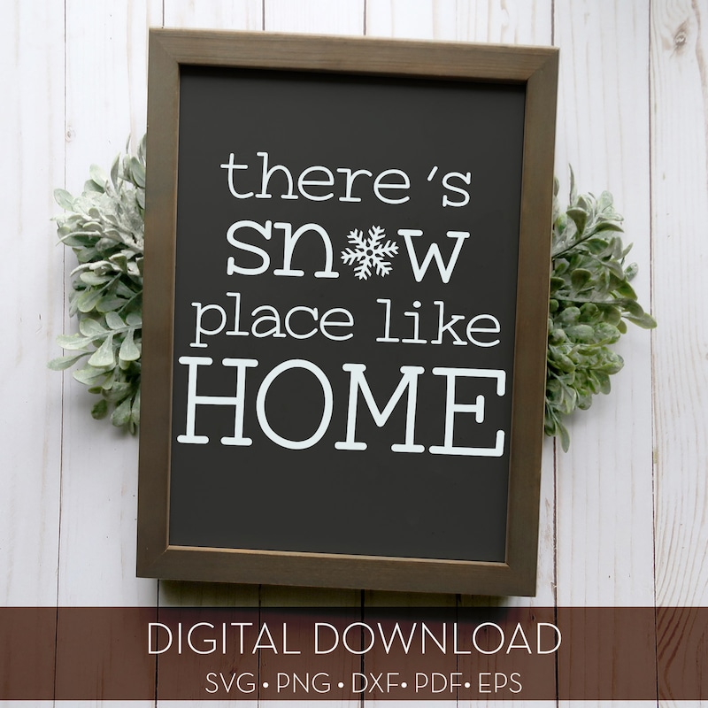 Snow Place Like Home - Etsy