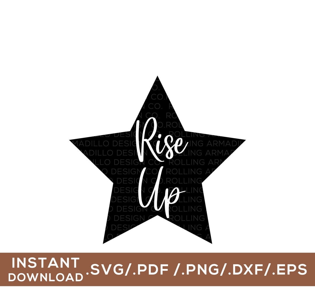 Rise up / Digital Cut File / Svg, Png, Dxf, Pdf, Eps - Etsy