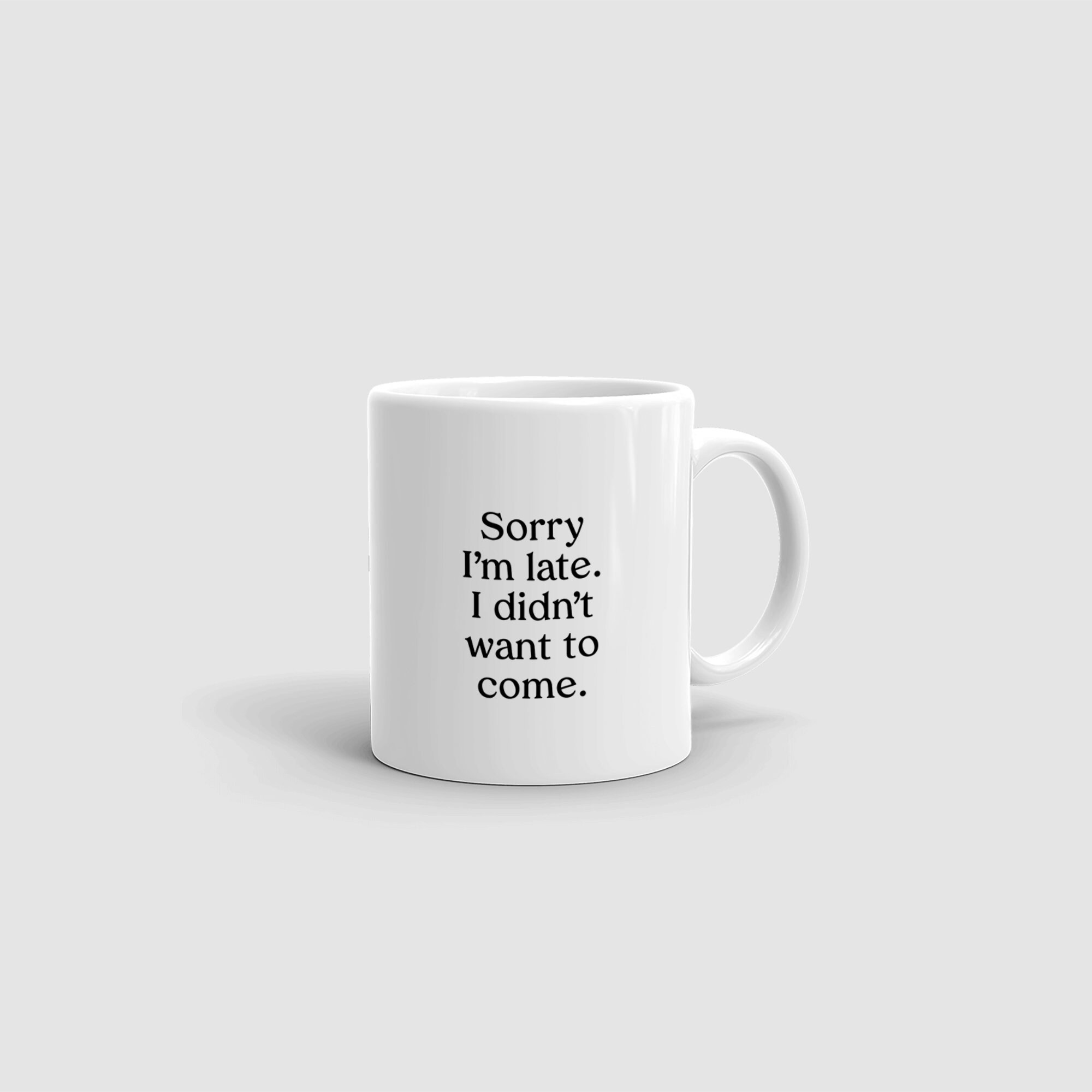 Sorry I'm Late / Cut File/ svg pdf png eps dxf / | Etsy