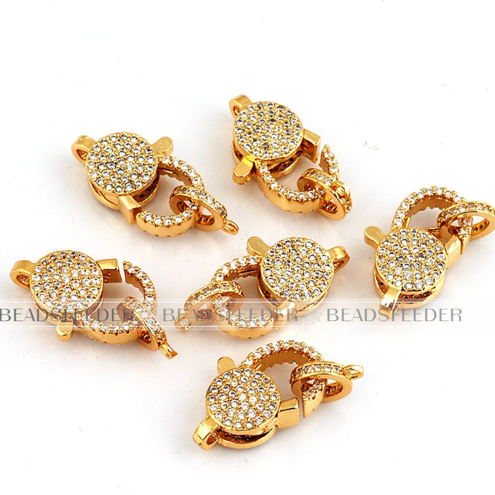 Lobster Claw Clasp for Bracelet Necklace Buckle Micro Paved | Etsy