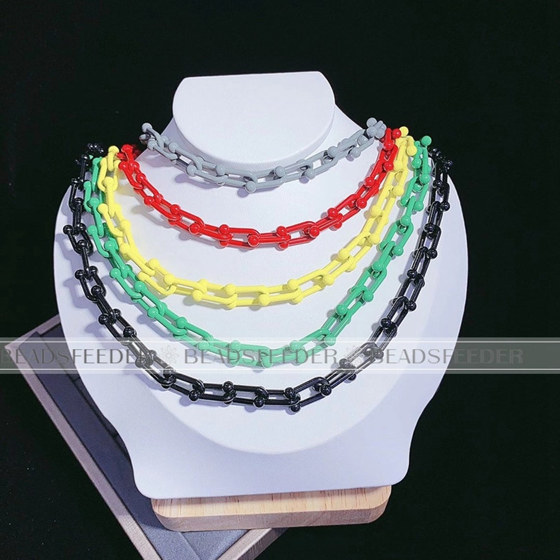 15 Colours U Link Shape - Etsy