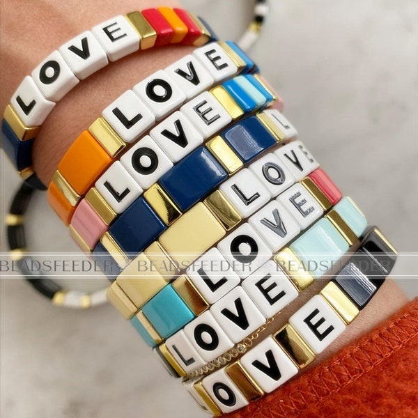 Tile Bracelet - Etsy