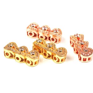 3 Holes Spacer Bar Seperator for 3 Strands /space Bar - Etsy