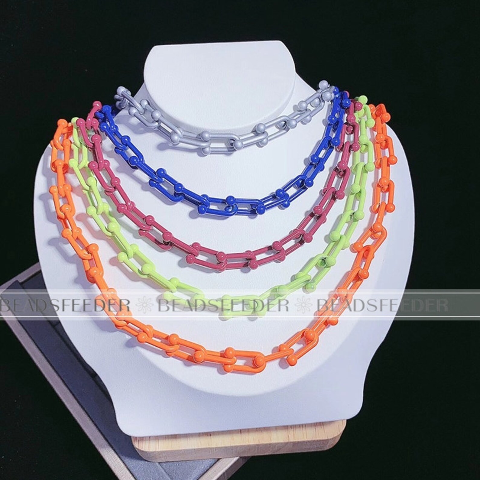 15 Colours U Link Shape - Etsy