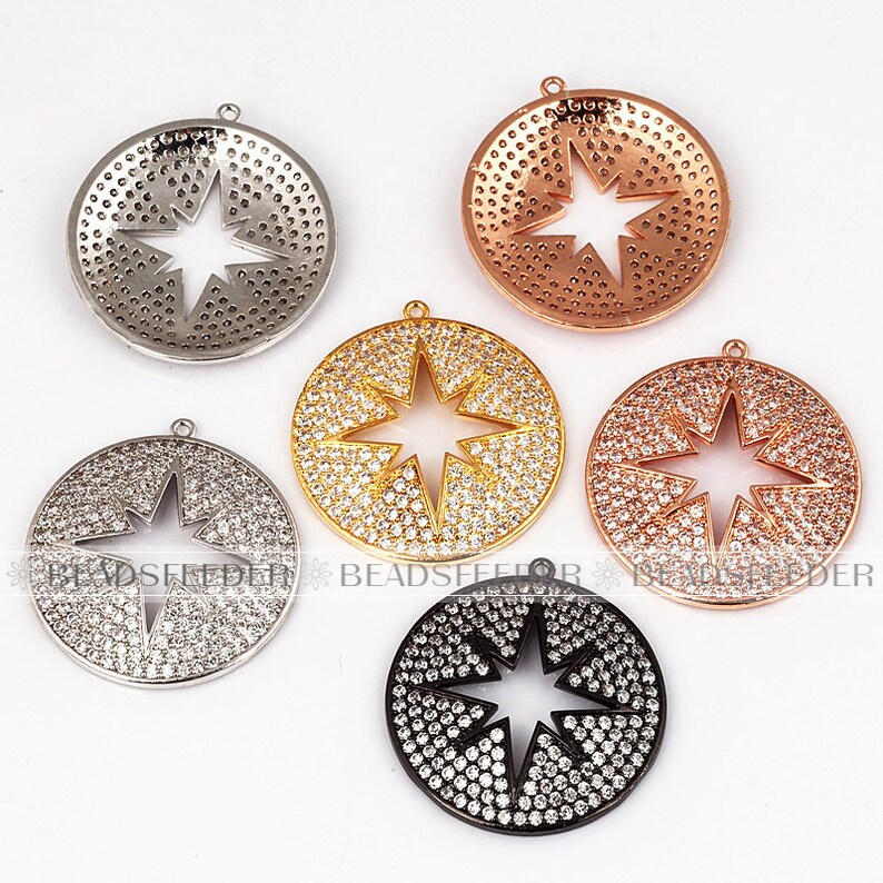 Hallow Polar Star/north Star/polaris/pole Star Pendant Micro | Etsy