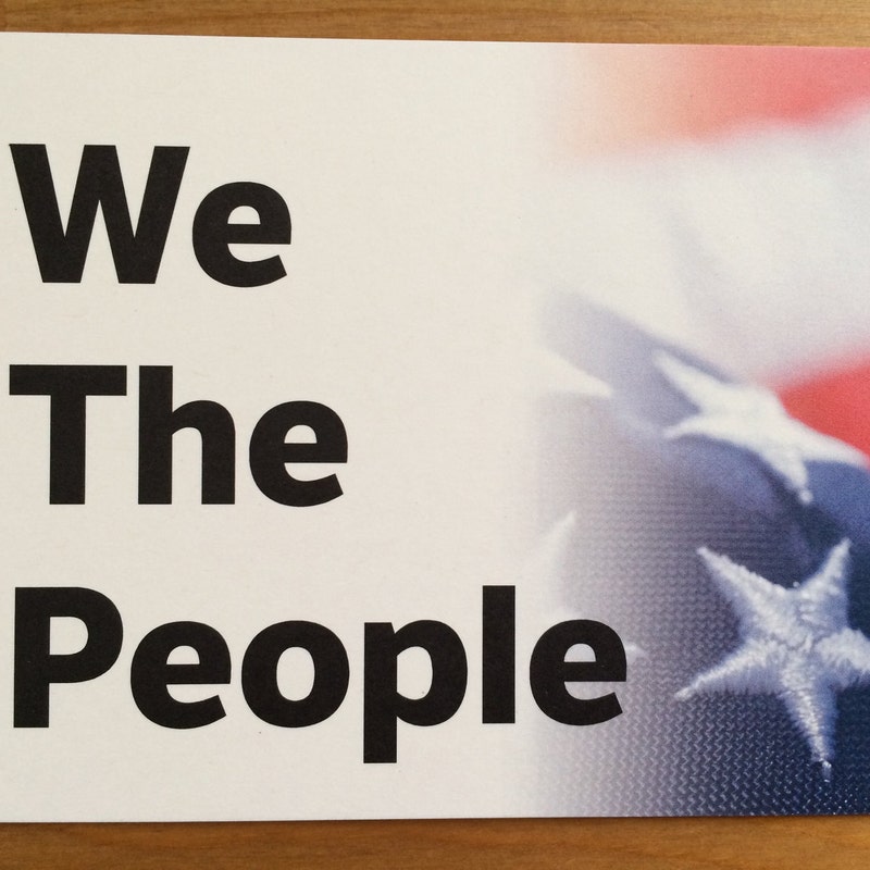 Anti Trump Postcard - Etsy