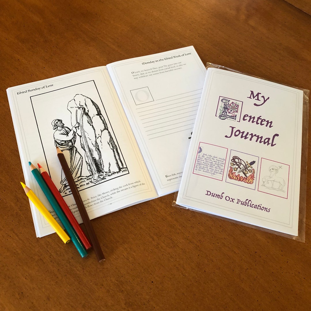 My Lenten Journal - Etsy