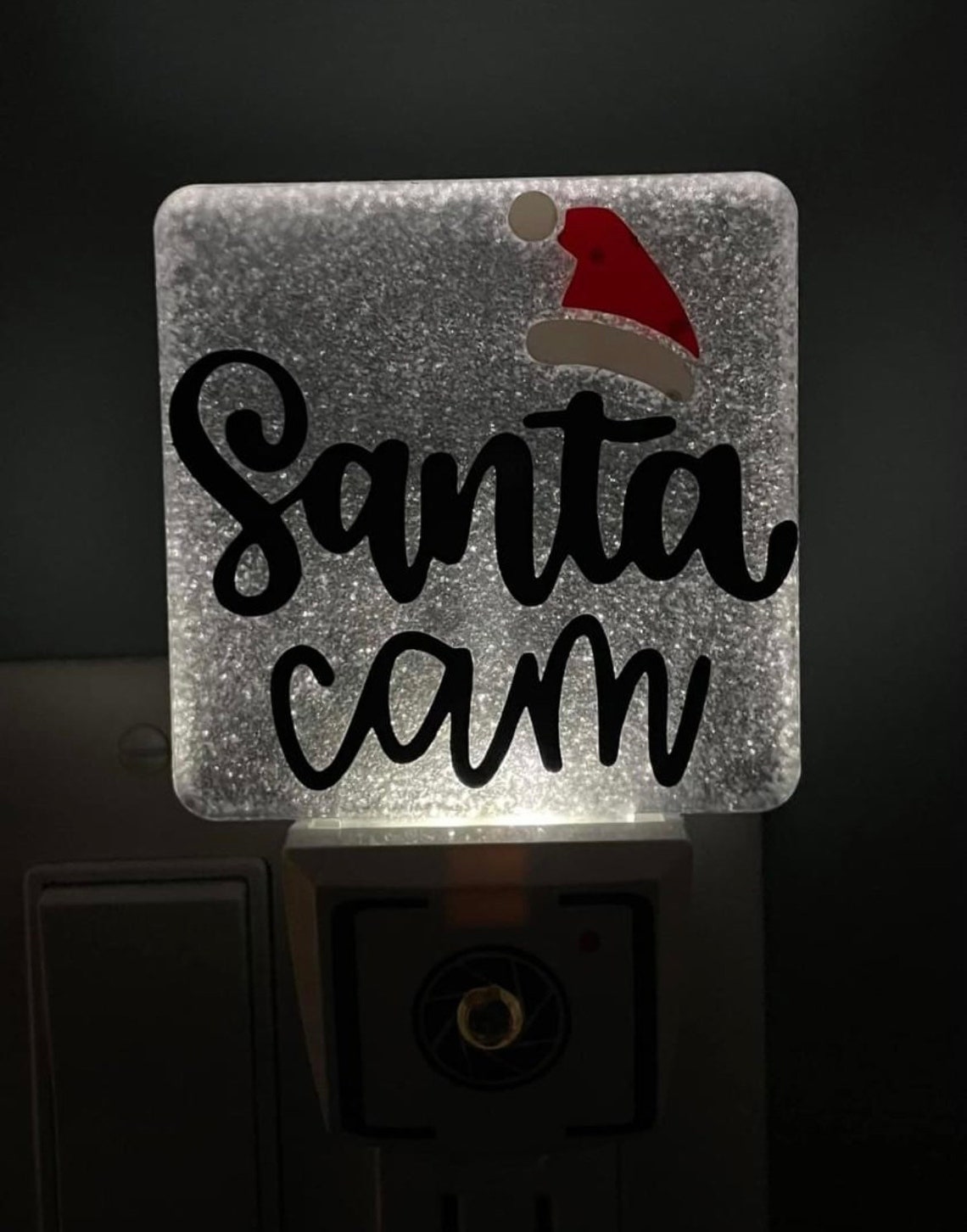 Santa Cam Led Night Light Christmas Night Light Santa - Etsy Canada
