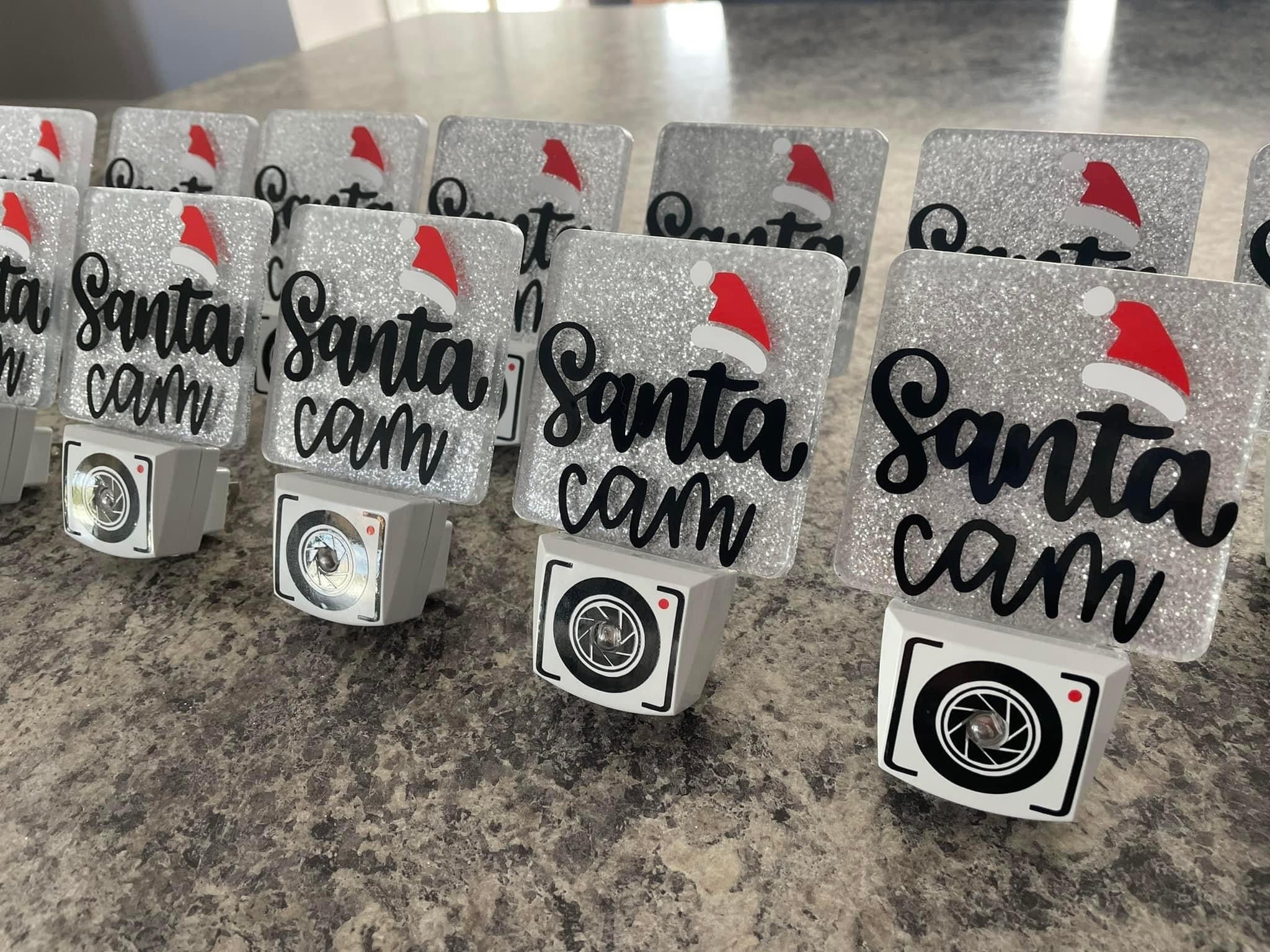 Santa Cam Led Night Light Christmas Night Light Santa - Etsy Canada