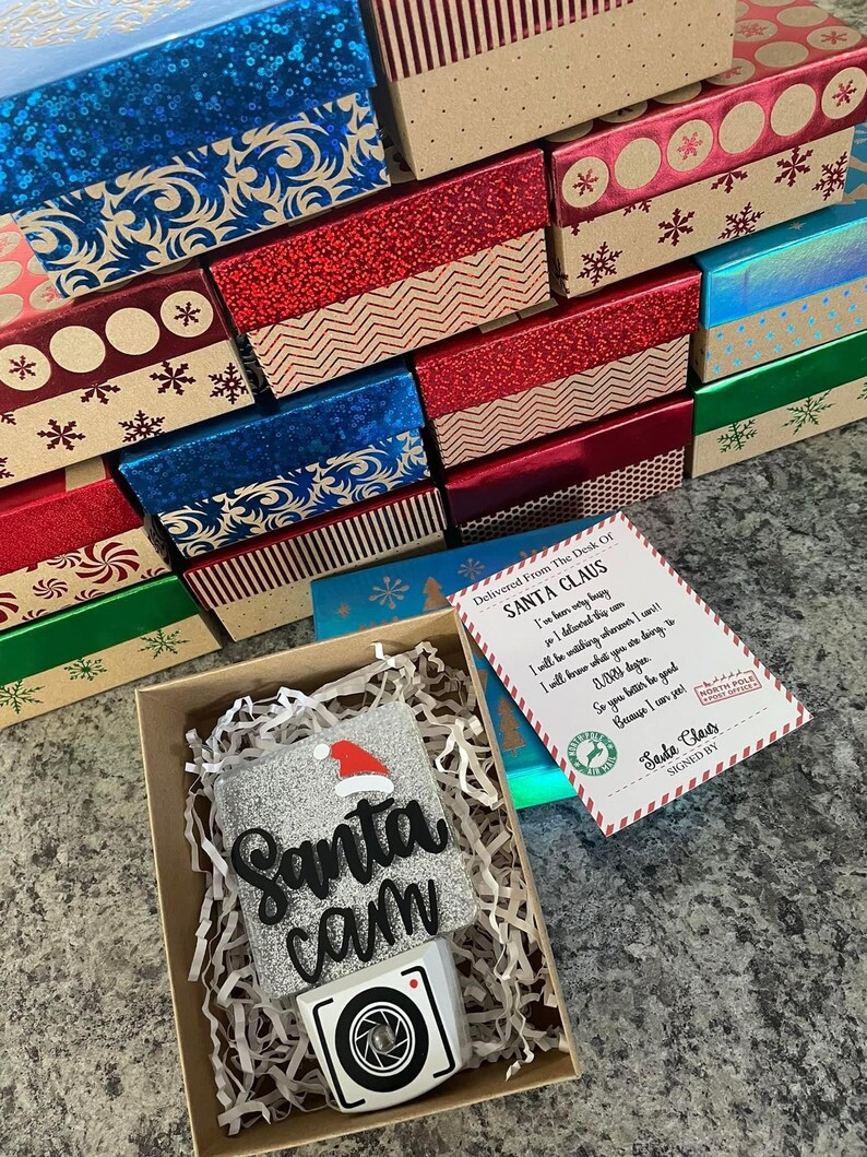 Santa Cam Led Night Light Christmas Night Light Santa - Etsy Canada