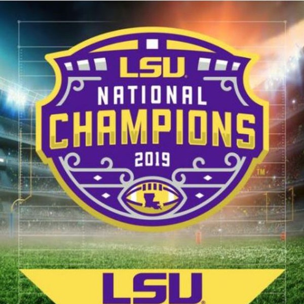 Lsu National Champions Png - Etsy