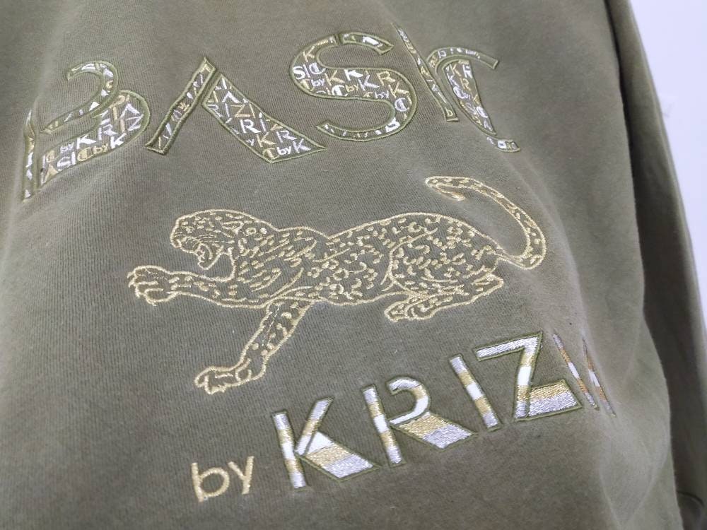 Vtg basic by krizia épeler grand logo pull manches longues - Etsy Canada