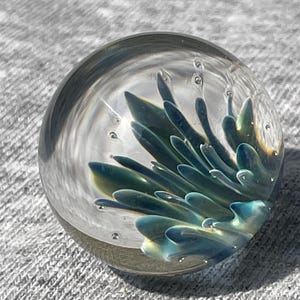 Glass Marble, Handmade Marbles, Contemporary Art Marble, Hider Marble ...