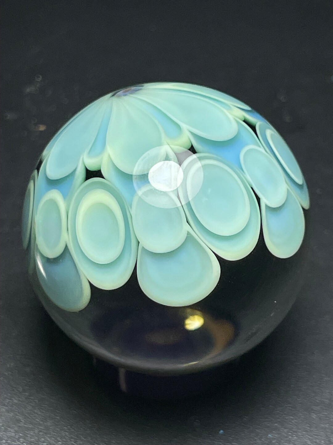 Glass Marble, Handmade Marbles, Contemporary Art Marble, Vortex Marble ...