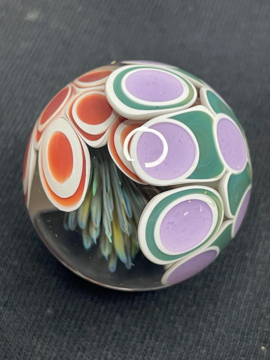 Glass Marble, Handmade Marbles, Contemporary Marble, Boro, Sphere, Orb ...