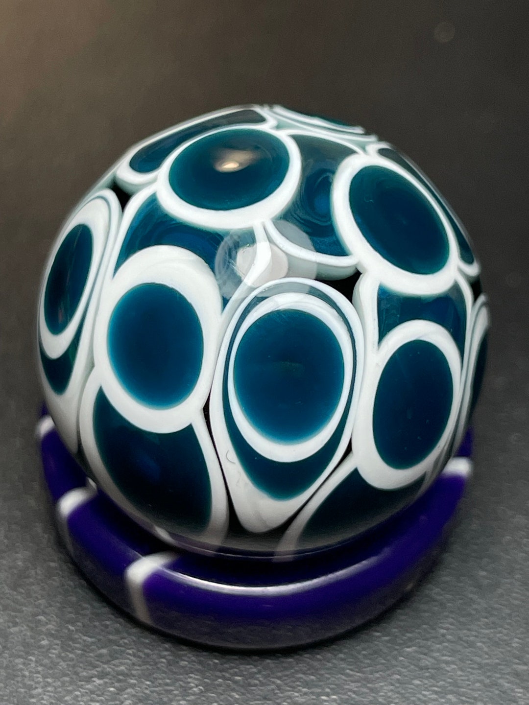 Glass Marble, Handmade Marbles, Contemporary Marble, Hider Marble, Boro ...