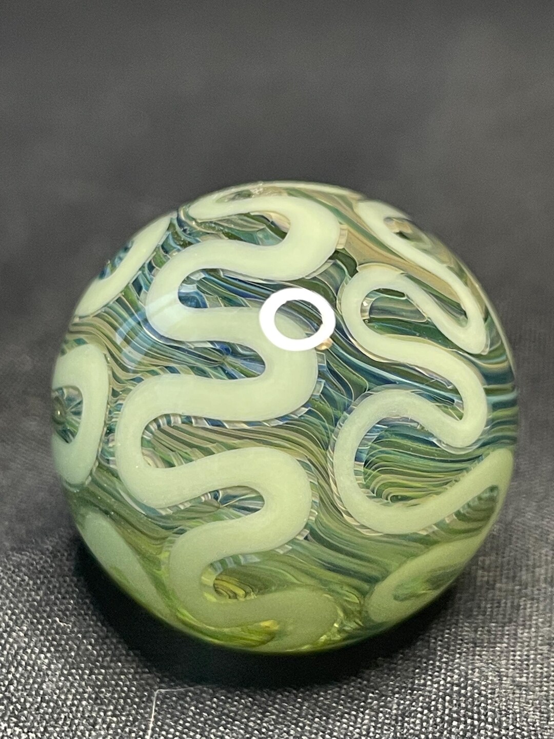 Glass Marble, Handmade Marbles, Contemporary Art Marble , Borosilicate ...