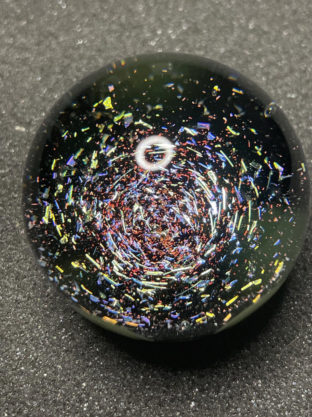 Glass Marble, Handmade Marbles, Contemporary Art Marble, Dot Stack, Borosilicate, Andrew ...