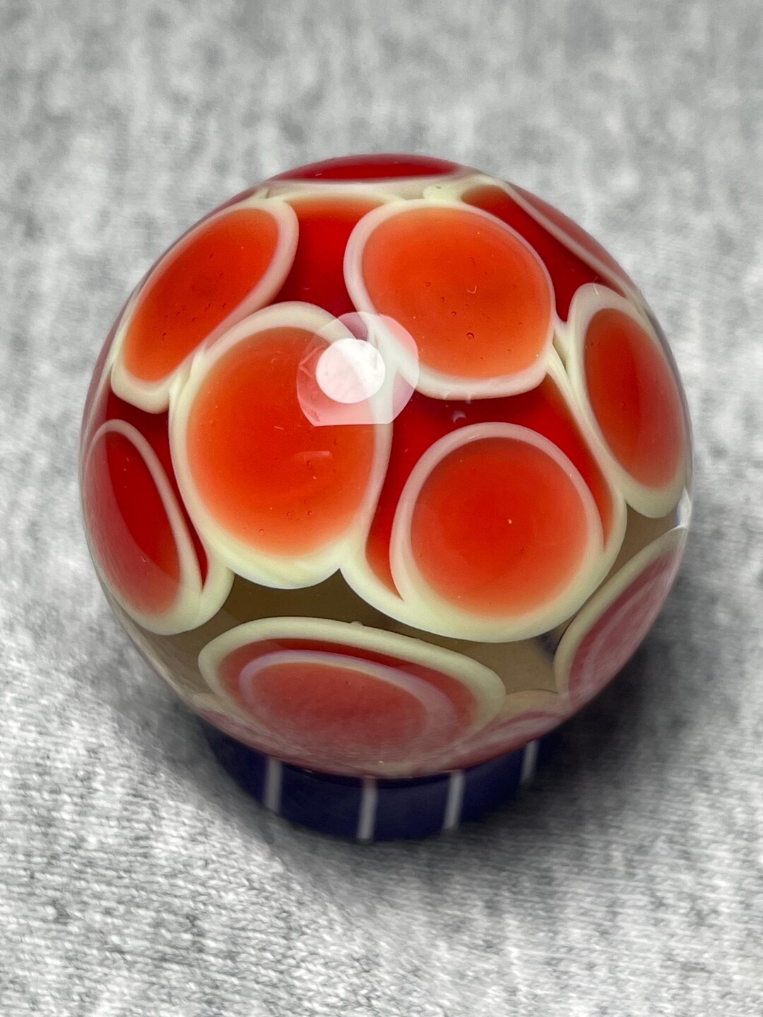 Glass Marble, Handmade Marbles, Contemporary Art Marble, Hider Marble ...