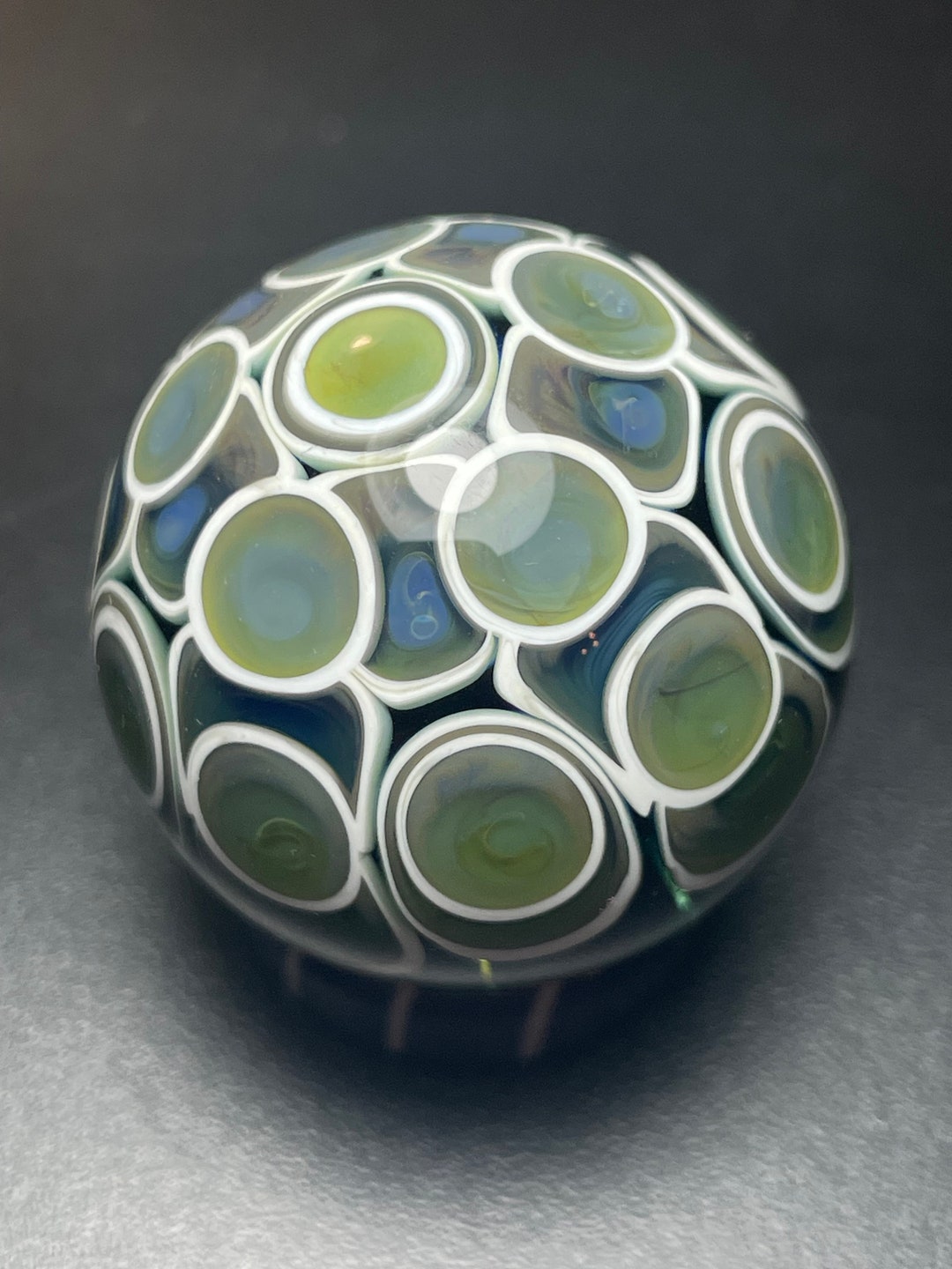 Glass Marble, Handmade Marbles, Contemporary Marble, Hider Marble, Boro ...